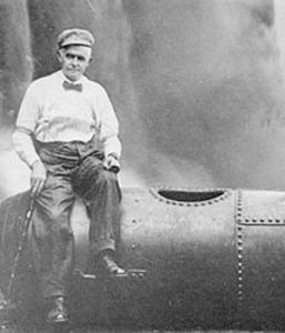 Bobby Leach Niagara Falls Barrel Riding Daredevil 1911