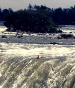 Jessie W. Sharp Niagara Falls Kayaking Daredevil, 1990