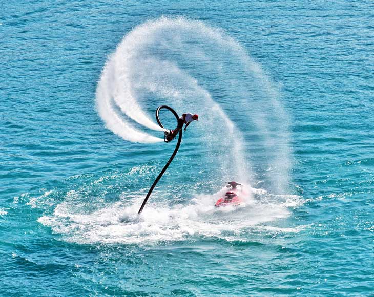 Flyboarding at Turkey Point near Niagara Falls | ToNiagara
